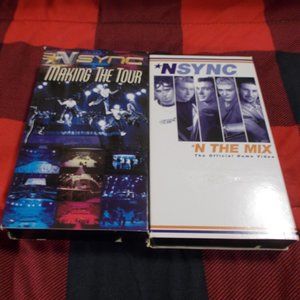 NSYNC | Media | Nsync Vhs Bundle Vintage 998 200 | Poshmark